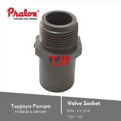 Jual Valve Socket AW / Valve Socket AW 3/4" x 1/2" / Sambungan Pipa PVC ...