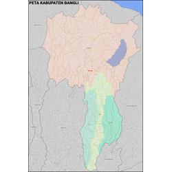 Jual Peta Kabupaten serang dan kota serang Kecamatan dan Kelurahan ...