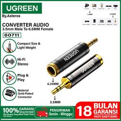 Jual Adapter Converter Audio AUX 6.5mm Male To Jack 3.5mm Female UGREEN - 20502 - Kab. Tangerang ...