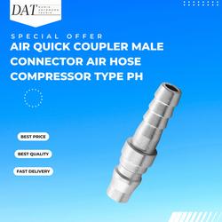 Jual PH 40 Quick Coupler Male Connector Air Hose Compressor 1/2 Inch ...