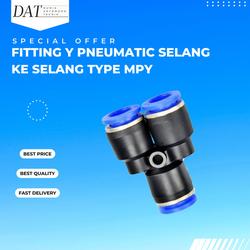 Jual MPE 12 Fitting Tee Pneumatic Slip Lock Selang 12mm x 12mm x 12mm ...