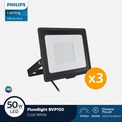 Jual Philips BVP150 Lampu Sorot LED 50W Flood Light 50 Watt BVP 150 - Putih - Kota Surabaya ...