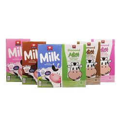 Jual DIAMOND MIlk Susu Kotak UHT Full Cream | Plain - 125 ml (Harga 12 Pcs) - Jakarta Pusat ...