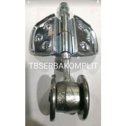 Jual Roda Pintu Sliding Door Wheel BAWAH dan Engsel Sliding Door Tikung ...