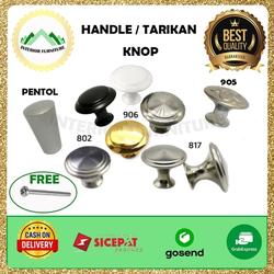 Promo Tarikan Handel Handle Knob Pentol Bulat Laci / Lemari knob ...