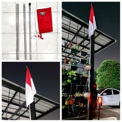 Jual Tiang Bendera Merah Putih Aluminium 3 Meter Lengkap Pasak Dan Tali Tbk - Kota Medan ...