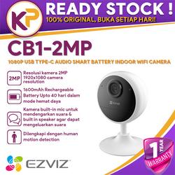 Promo CB1 2MP EZVIZ 1080P USB TYPE-C AUDIO SMART BATTERY INDOOR WIFI ...