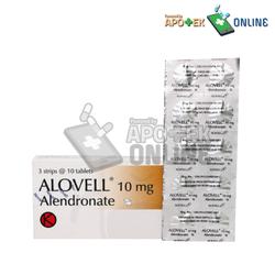 Jual ALOVELL 10MG 1 STRIP ISI 10 TABLET / OSTEOPOROSIS / MENOPAUSE ...