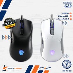 Promo Rexus Xierra G23 RGB Wired Gaming Mouse Lightweight G 23 - White ...