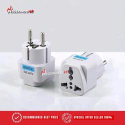 Jual Colokan Listrik Kaki 3 ke Kaki 2 Adapter Travel Converter - Kota Medan - GM_store88 | Tokopedia