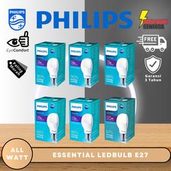 Promo PHILIPS Lampu LED Bulb Essential ESS 3W 5W 7W 9W 11W 13W 15W Grosir - Led ESS 7W, Putih ...