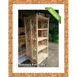 Jual Rak tempat buku /berkas kerja hiasan ruang tamu kayu jati ORIGINAL ...