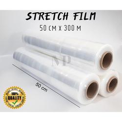 Jual STRETCH FILM 50CM X 300M PUTIH BENING PLASTIK WRAPPING PLASTIC ...