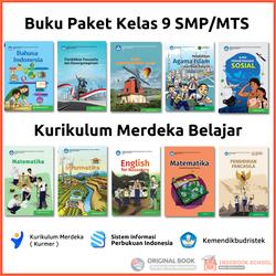 Jual Buku Paket Siswa Pelajaran Kelas 9 SMP/MTs Kurikulum Merdeka Belajar Kumer Kurmer 2022 2023 ...