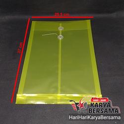 Jual MAP PLASTIK TRANSPARANT KANCING-TALI WARNA HIJAU - Kota Medan ...