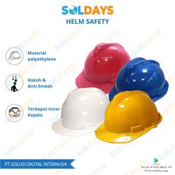 Jual Helm Proyek Putar MC TECH Safety Helmet - Putih - Kota Malang ...