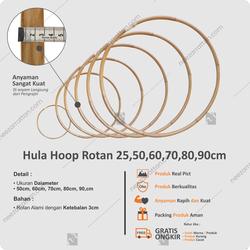 Jual Hula Hoop / hulahoop / hulahop / holahop Rotan 50, 60, 70, 80 dan 90 - 60 cm - Jakarta ...