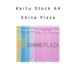 Jual Kartu Stok Barang Gudang Besar A4 - Inventory Stock Card A4 - Kota ...