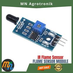 Jual [CNC] Flame Api Infrared Sensor Module For Arduino Uno Nano Mega ...