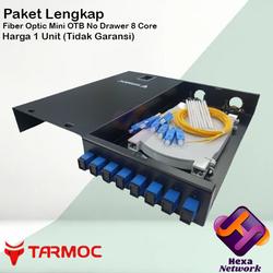 Jual Tarmoc Fiber Optic mini OTB 8 Core SC|Roset FO Besi 8C Lengkap ...