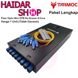 Jual Tarmoc Fiber Optic mini OTB 8 Core SC|Roset FO Besi 8C Lengkap ...