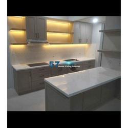 Jual Kitchen Set Minimalis dan Meja Bar Bahan Multiplek HPL Free ...