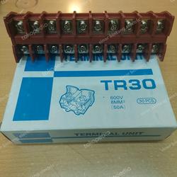Jual Terminal Block TR30 Cokelat / Terminal TR 30 Model Kasuga 600V 30A ...