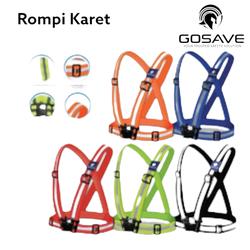 Jual Rompi Safety Karet Elastis V Gosave Safety Vest Proyek Sepeda ...