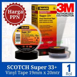 Jual Original 3M Scotch Super 33+ Vinyl Electrical Tape Asli - 1 Rol ...