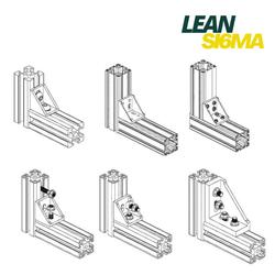 Jual Alumunium Bracket Corner Siku 4040 / Gusset corner Profile 4040 ...