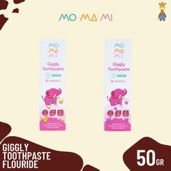 Promo Momami Giggly Toothpaste Flouride Grape 50gr - Pasta Gigi / Odol ...