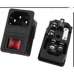 Jual Soket AC 3in1 + Saklar Lampu + Fuse Holder Power Outlet Socket Switch - Jakarta Barat ...