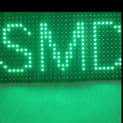 Jual Panel Module model Led P10 Hijau Green SMD outdoor Running Text ...