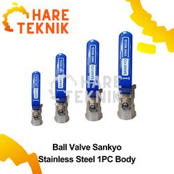 Jual 1/2" Stop Kran Ball Valve Stainless Sankyo 1Pc Body - Jakarta Barat - DUNIA ARTOMORO TEKNIK ...