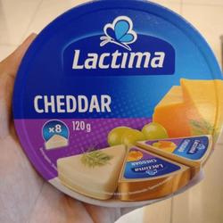 Jual Lactima Cheddar Keju Olahan Slice 250 gr / Keju Cedar/Keju Chedar ...