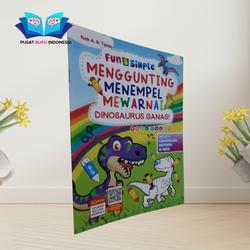 Jual BUKU AKTIVITAS ANAK BELAJAR MEWARNAI MENGGUNTING MENEMPEL STICKER ...