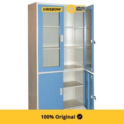 Jual Krisbow Lemari Kantor 90x40x180 Cm- Krem FILE CABINET 4 SHELF ...