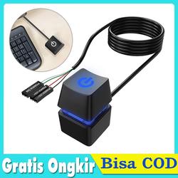Jual 2M Kabel Front Panel Switch Power Reset Button For PC CPU Komputer - Hitam - Kab. Tangerang ...