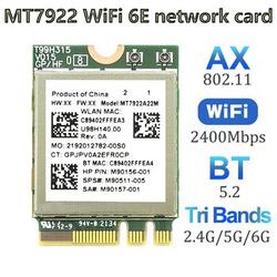 Jual MediaTek WiFi 6 MT7921 Wireless Network Card Bluetooth 5 M.2 NGFF ...