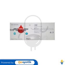 Jual TABLET TAMBAH DARAH PHAPROS BOX 100 TABLET - Kota Bekasi - Apotek ...