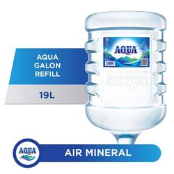 Jual Aqua galon 19 liter air mineral termasuk galon - GALON KOSONG ...