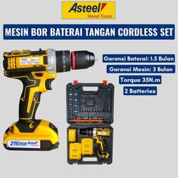 Jual Bor Portable Tangan Listrik Baterai Cordless Drill Impact Elektrik ...