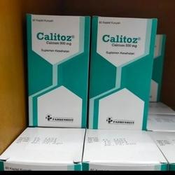 Jual Calitoz/Calos 500mg Isi 60 Tablet - Multivitamin Kalsium - Kota ...