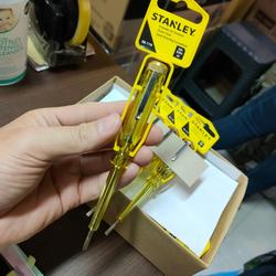 Jual Testpen STANLEY 66 - 119 100 - 500 v Tespen 100v-500v test pen tes ...