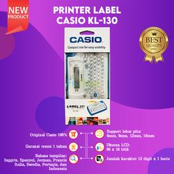 Jual Casio KL 130 Mesin Label Printer - Kab. Tangerang - Mujitech | Tokopedia