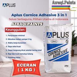 Jual KOMPON GIPSUM APLUS 1 KG / COMPOUND GYPSUM CORNICE ADHESIVE ...
