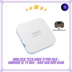 Jual UNBLOCK TECH UBOX 11 PRO MAX ANDROID VERSI NEW 11 TV BOX 12.0 4 ...