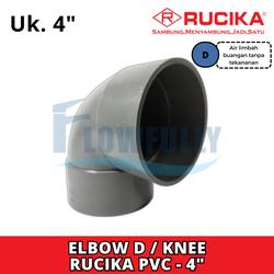 Jual Knee 4 inch / Elbow / Keni PVC 4 inch (D) RUCIKA WAVIN - Jakarta Barat - TB Calvin | Tokopedia