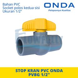 Jual BALL VALVE MDN PVC 1 INCH STOP KRAN GAGANG HANDLE BESI STAINLESS STEEL - Kota Surabaya ...