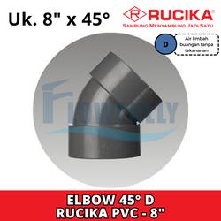 Jual Keni 45 derajat 8 inch RUCIKA D - Elbow Knee Pipa PVC - Kab. Bogor - MATERIAL 88 | Tokopedia